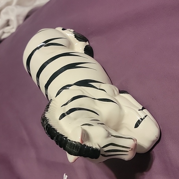 ceramic creations | Accents | Ceramic Zebra Figure Made In Japan | Poshmark